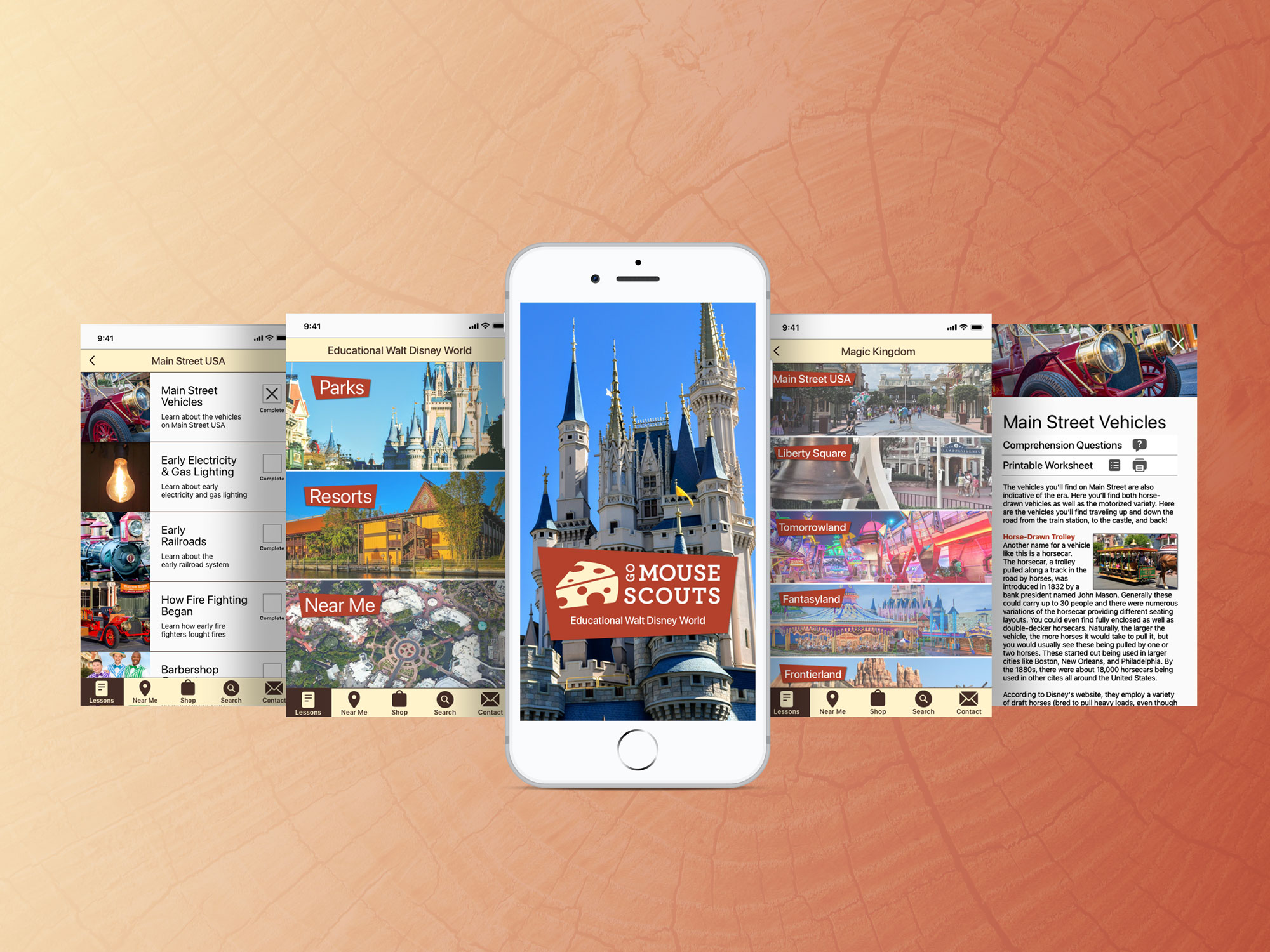 Go Mouse Scouts Mobile App - Kris Sheppard Creative
